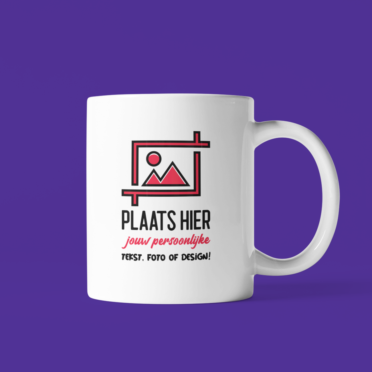 Bedrukte mok - Ontwerp je eigen unieke bedrukte mok met foto